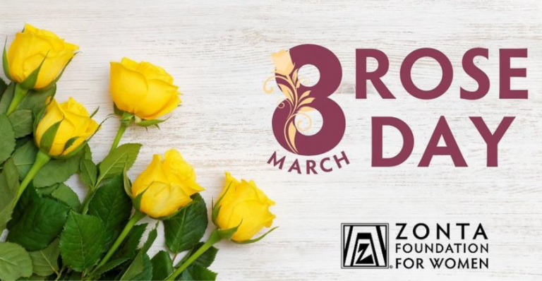 ZONTA ROSE DAY and INTERNATIONAL WOMEN'S DAY 2022 - ZONTA klub Zagreb